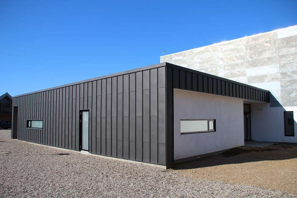 Facadeløsninger i zink i Brørup | Se vores referencer med zink